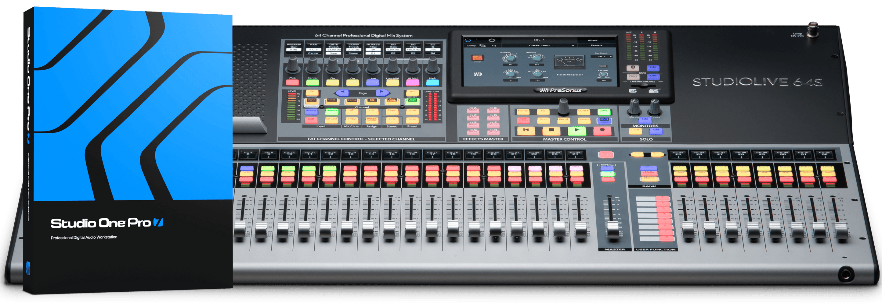 StudioLive® Series III 64S Digital Console Mixer – PreSonus
